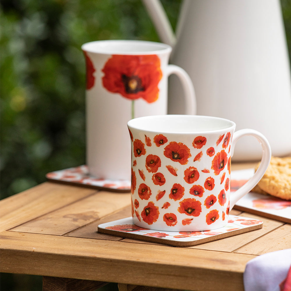 Mug: Wide flare, Red Poppies collection – Australian War Memorial