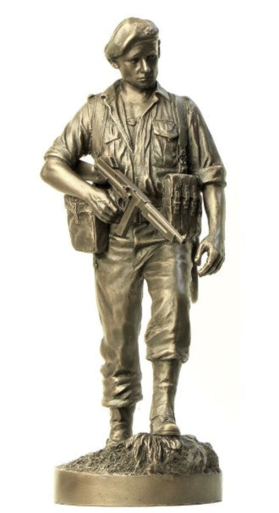 Naked Army WW2 Commando – Cold-Cast Bronze Figurine – Australian War ...