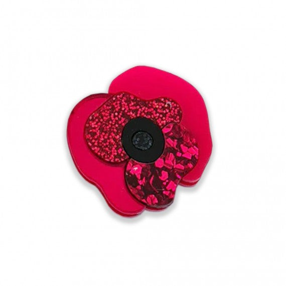 Anzac Poppy Lapel Pin - red – Australian War Memorial