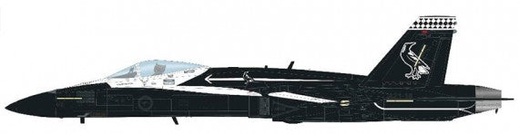 Replica: F/A-18A Hornet A21-18, Magpie scheme RAAF 2021, 1:72 scale ...
